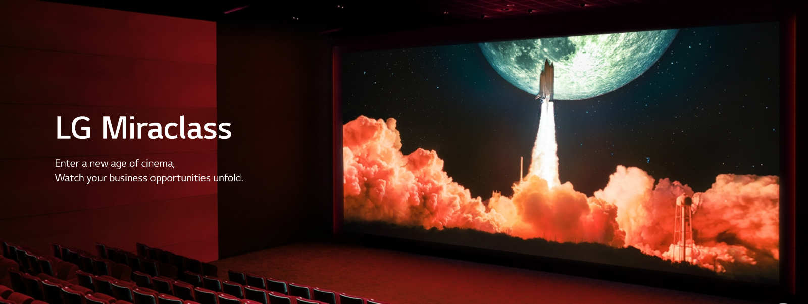 新時代のシネマ向けLEDスクリーンシステム LG Miraclass